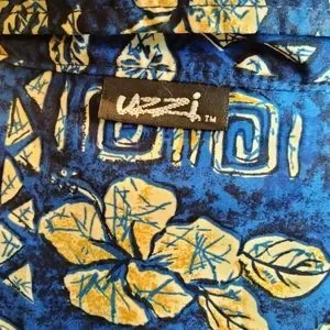 Vintage | Jackets & Coats | Vintage Uzzi Made In Usa Hawaiian Floral ...